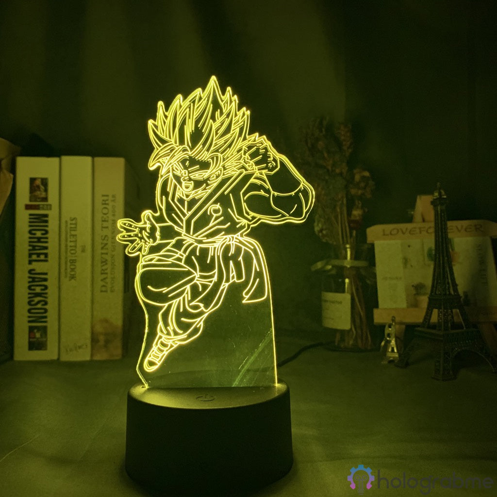 Lampe Goku Blue de Dragon Ball Z | Holograbme