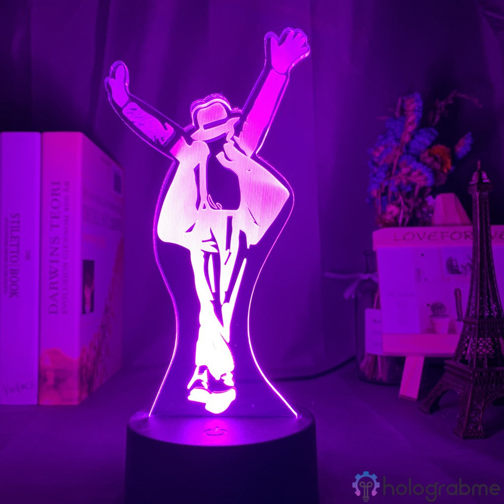 Lampe de Chevet TactileMichael Jackson | Holograbme